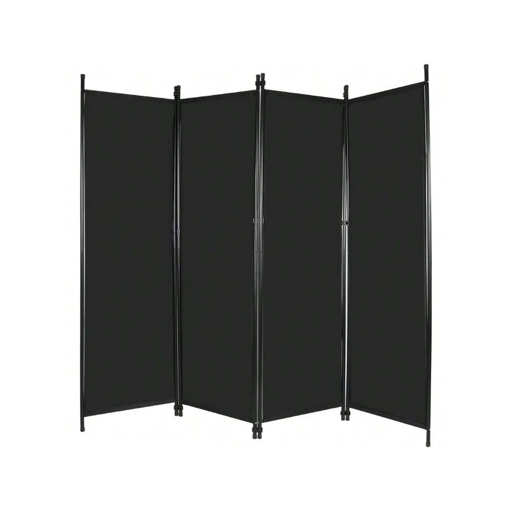 4 Panel Folding Room Divider, 6.7FT Wide Tall Portable Privacy Screen ...