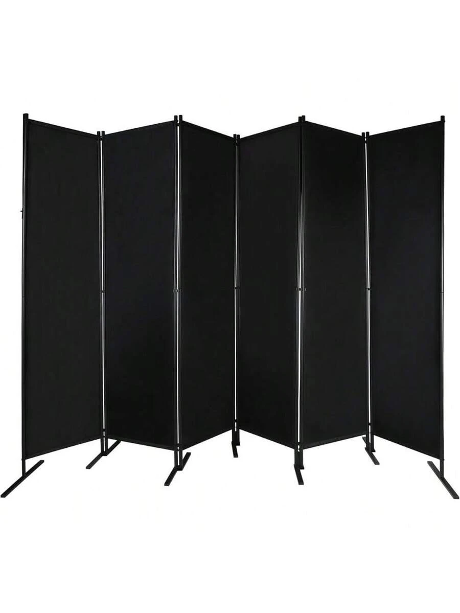 4 Panel Folding Room Divider, 6.7FT Wide Tall Portable Privacy Screen ...