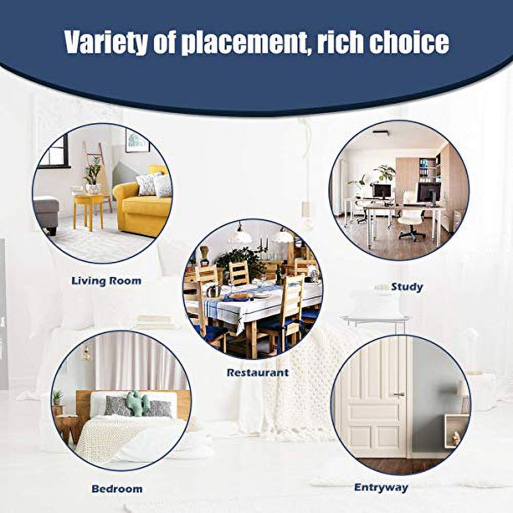 4-Panel Room Divider, 6 FT Wide Steel Frame Screen, Folding Privacy ...