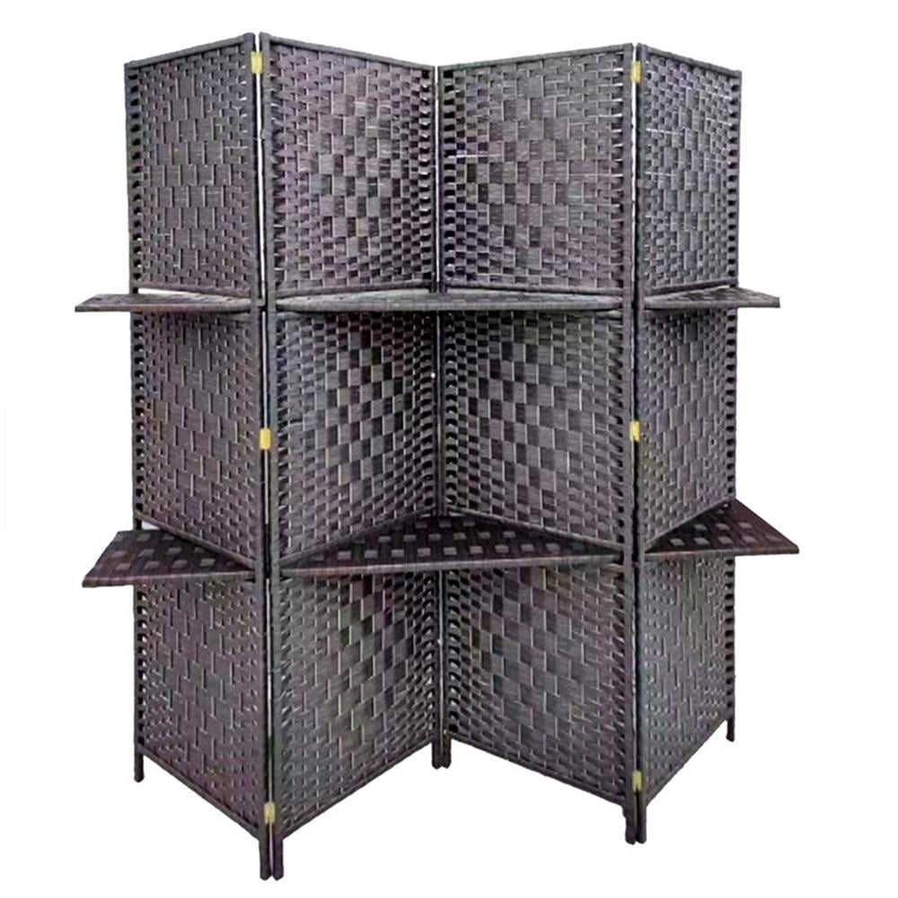 4 Panel Room Divider 67" Inch - Mocca Color - Walmart.com