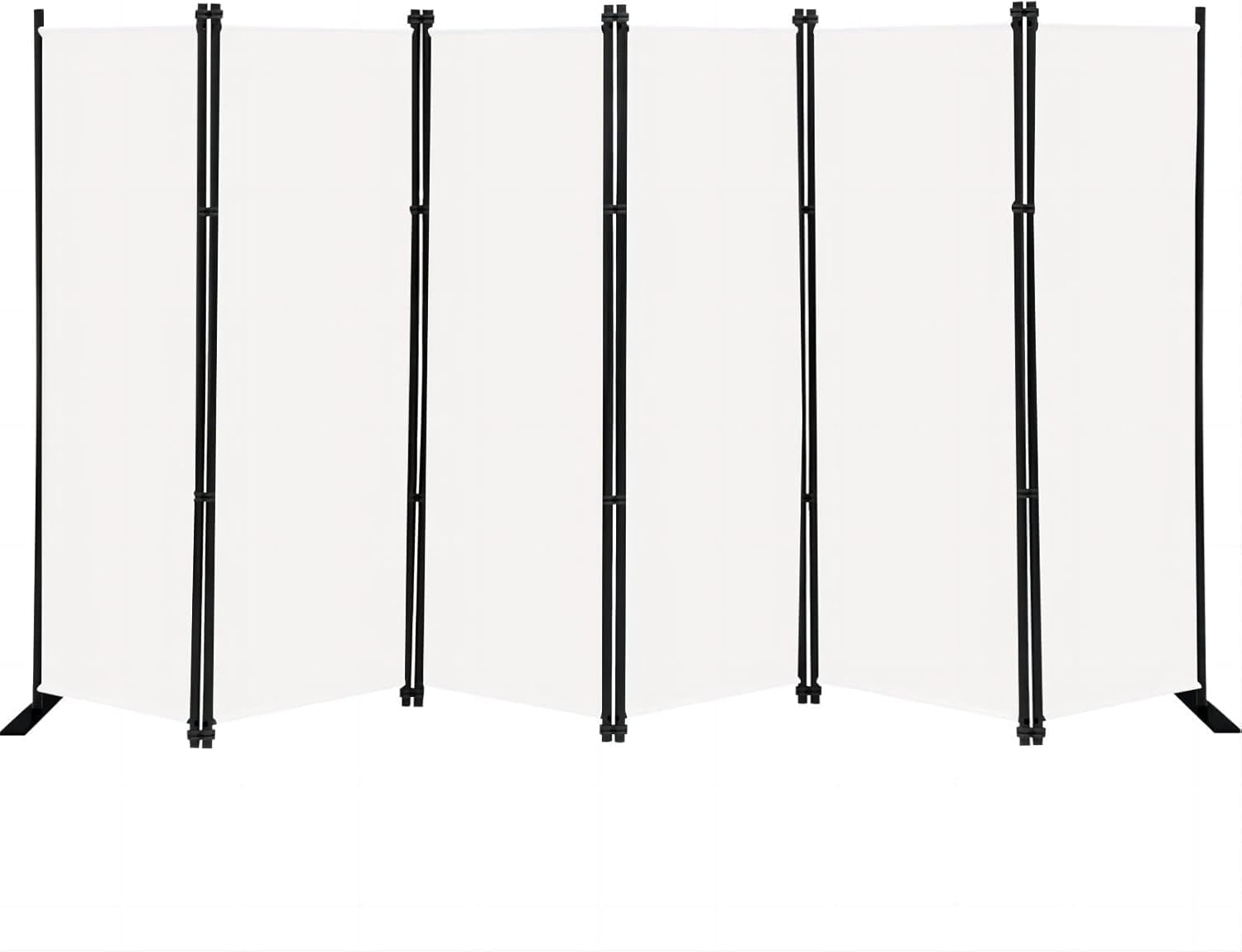 4 Panel Room Divider Screen 6Ft Tall Foldable Privacy Dividers Indoor ...