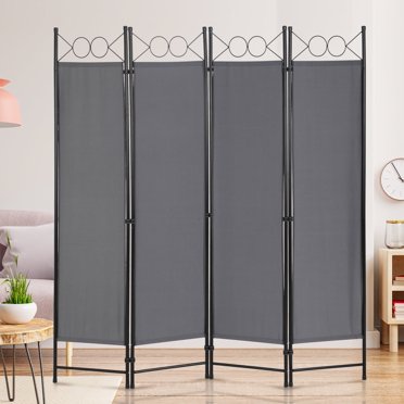 vidaXL Room Divider Freestanding Folding Privacy Screen for Room ...