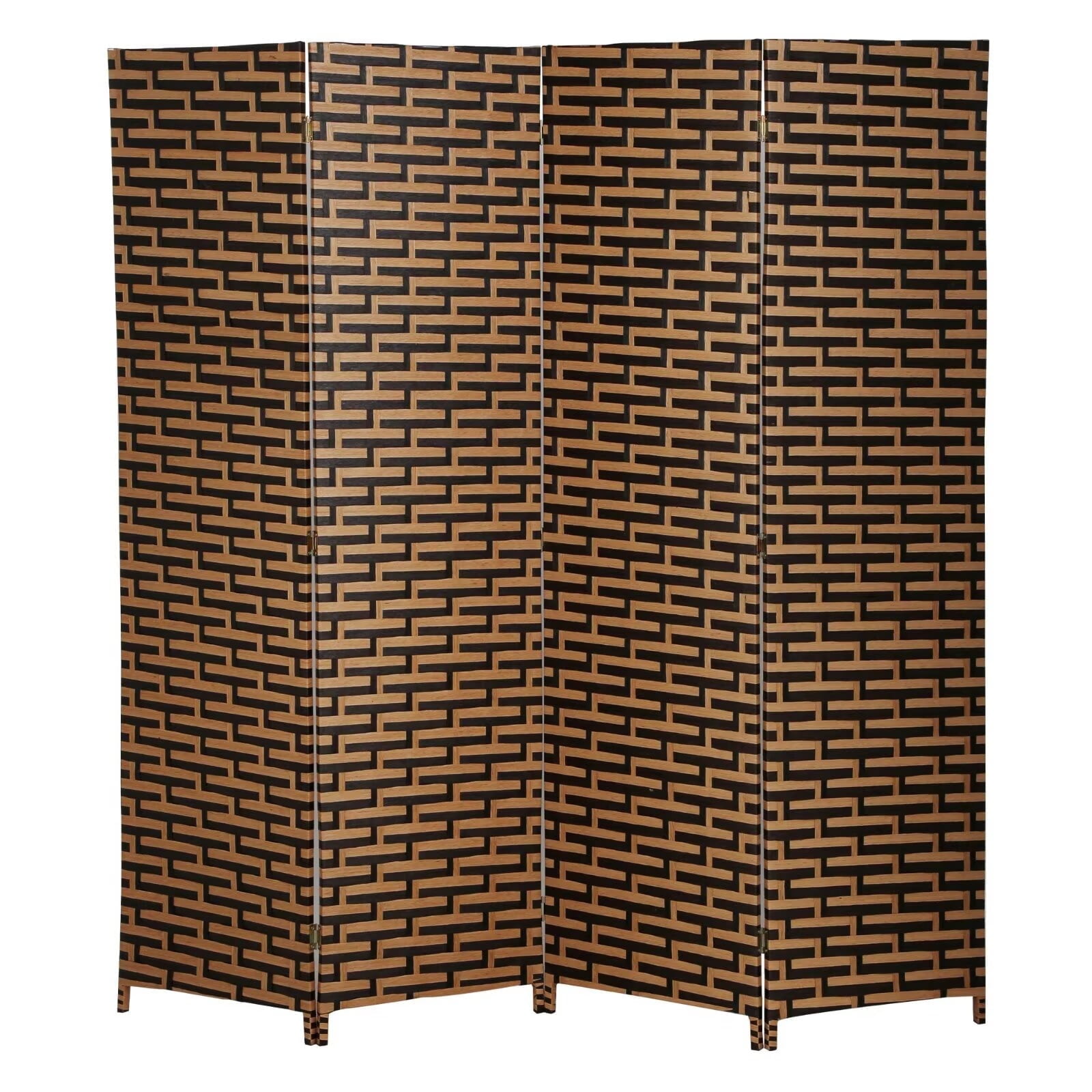 4 Panel Room Dividers Foldable Privacy Screen Decorative Indoor Screen ...