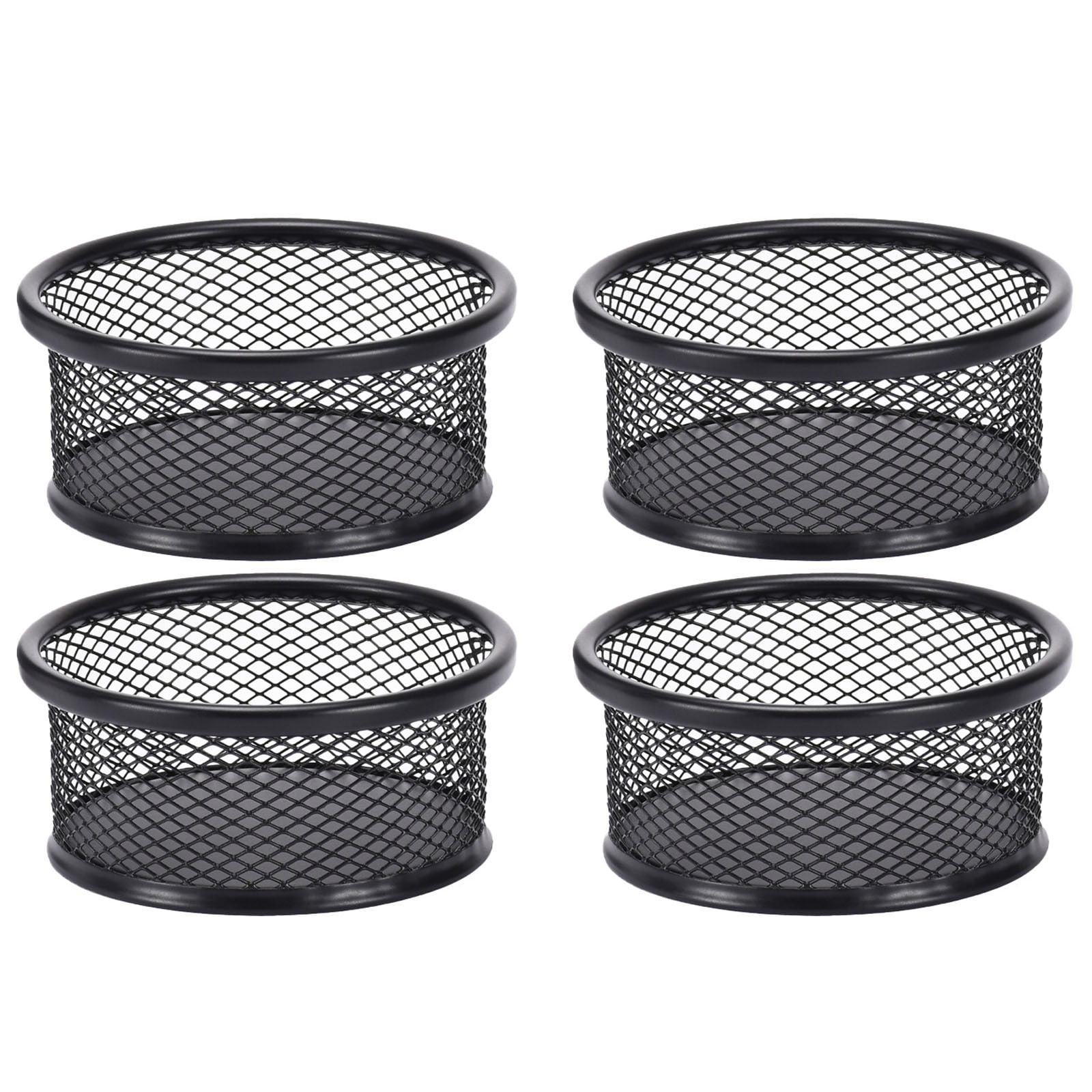 4 Paper Clip Organizers, Wire Mesh Holder B,Kaireo Paper Clam Clip ...