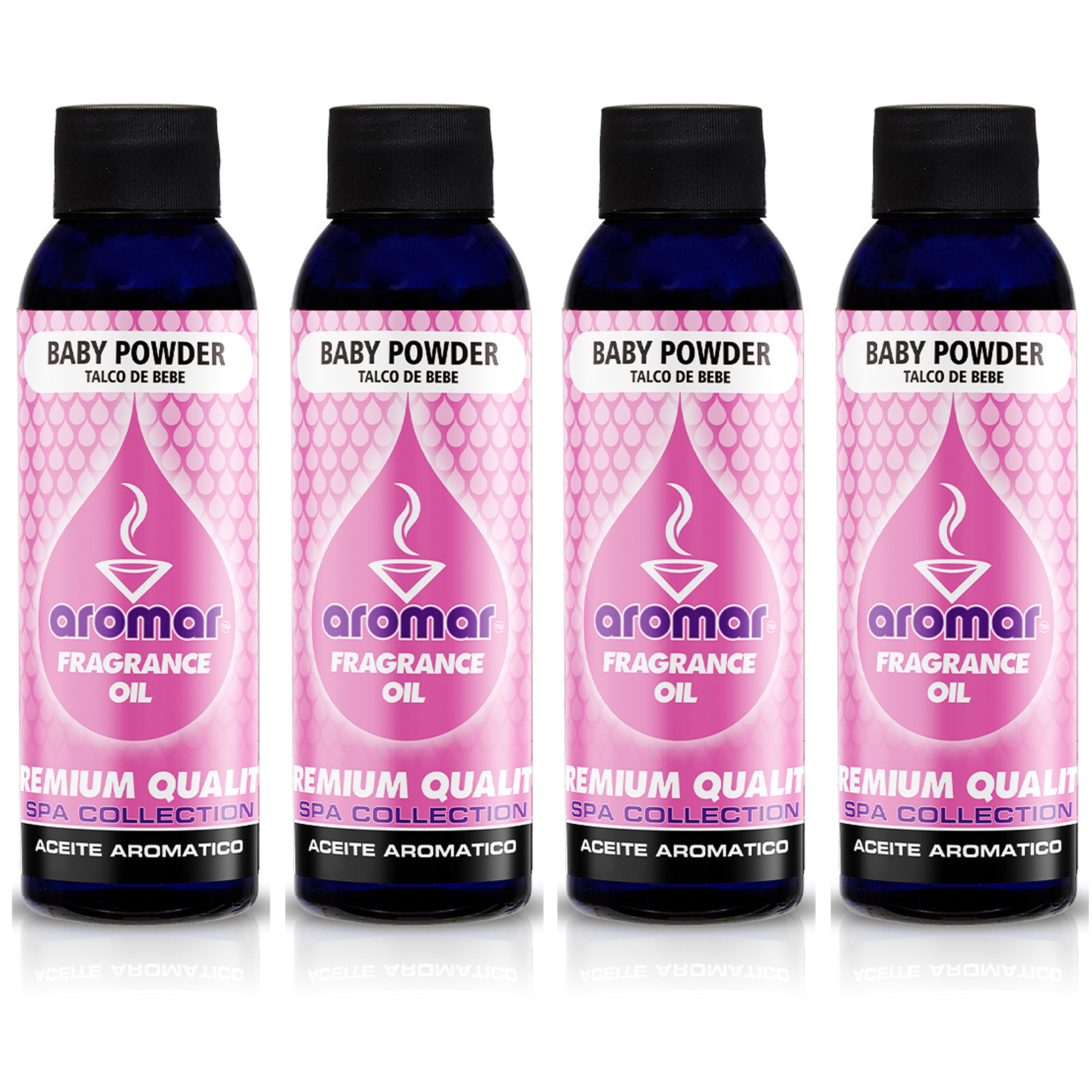 4 Pc Baby Powder Scent Premium Grade Fragrance Oil Aroma Therapy ...