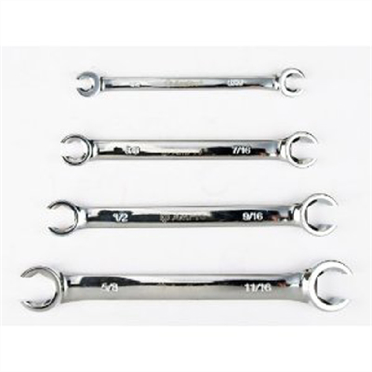4 Pc Flare Nut Wrench Set SAE - Walmart.com