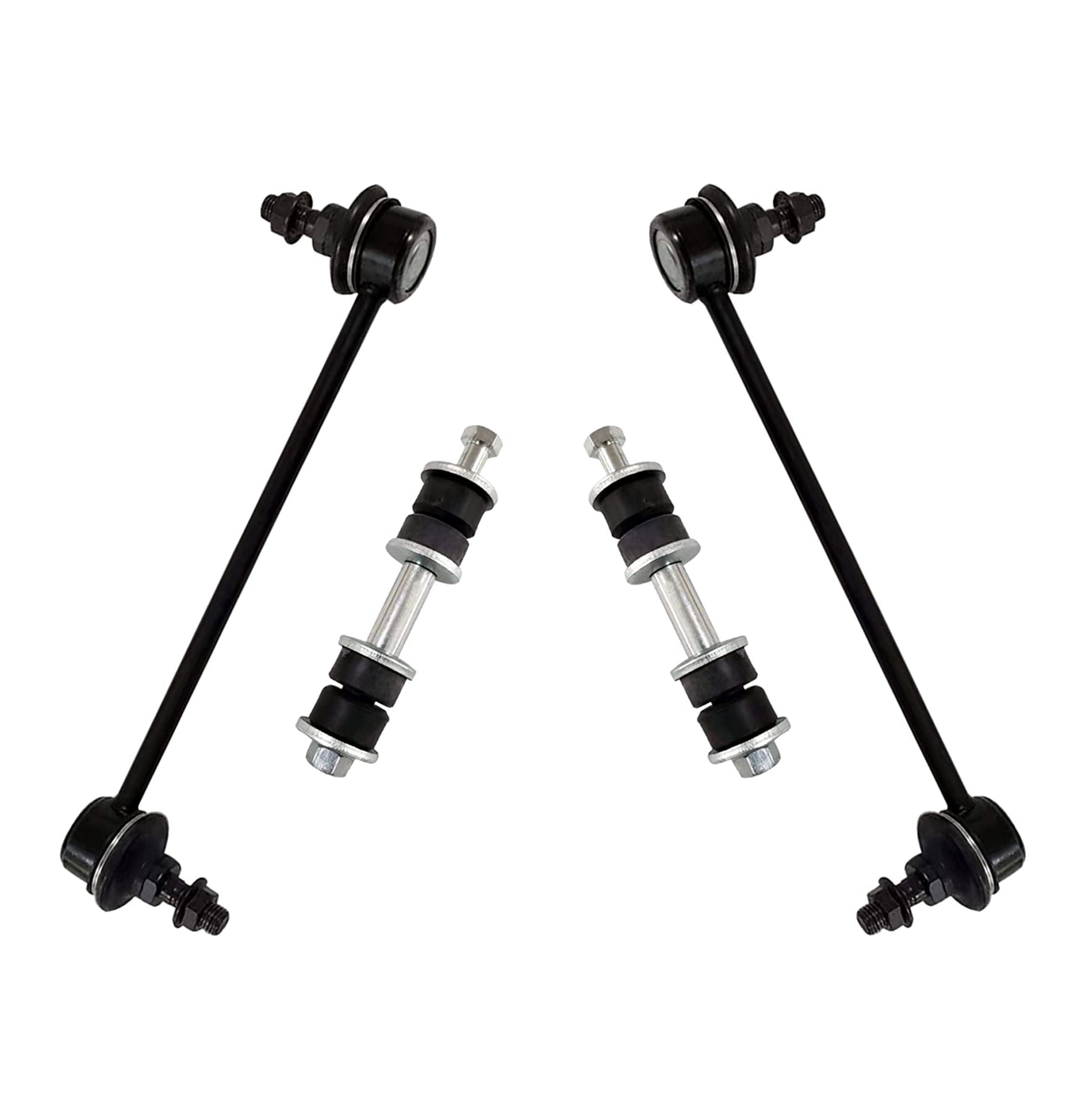 4 Pc Front & Rear Suspension Sway Bar Links Kit Passenger and Driver ...