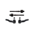 4 Pc Front Steering Outer & Inner Tie Rod Ends Left Right Kit Fits Ford ...