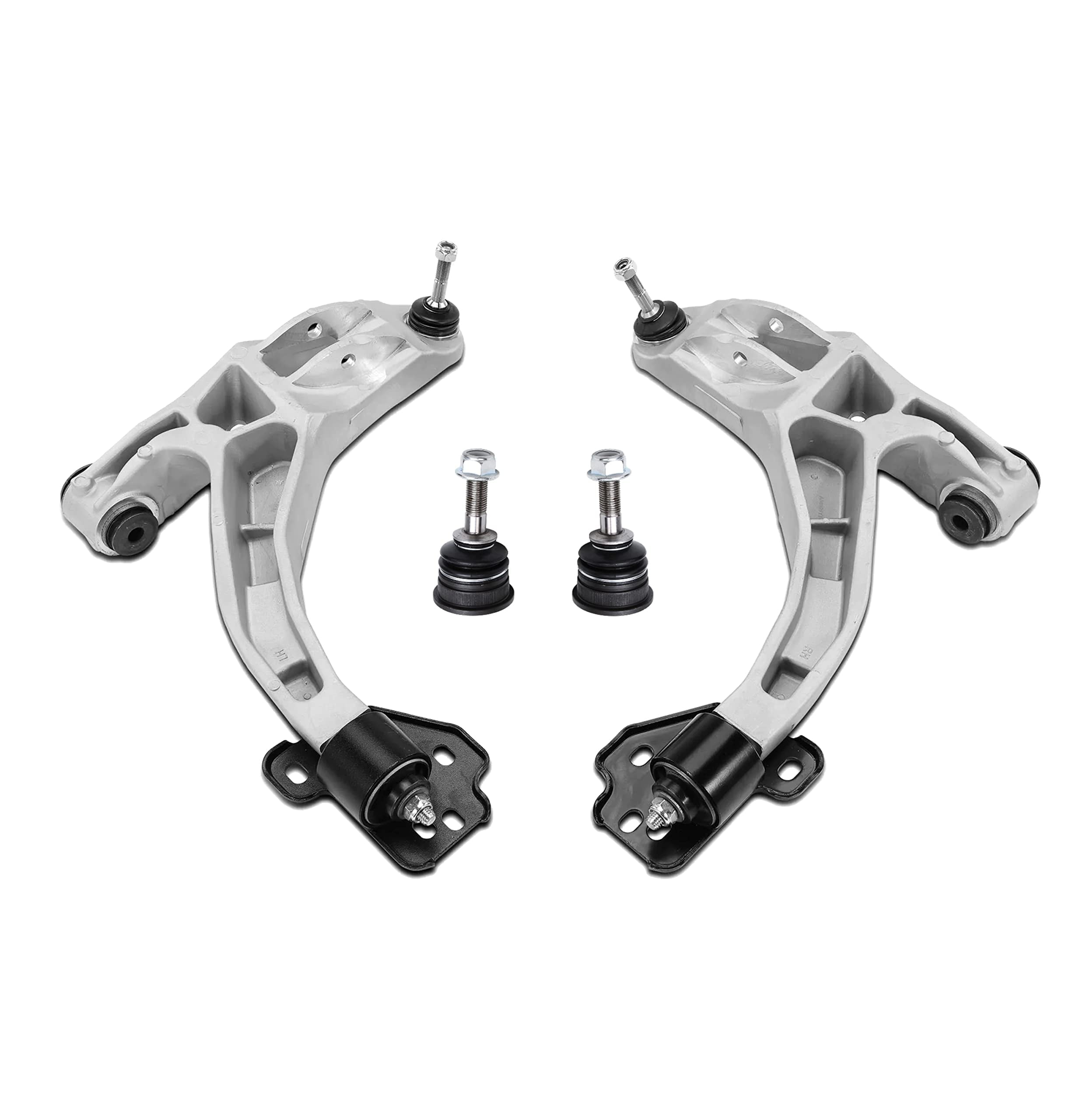 4 Pc Front Suspension Kit Lower Control Arms with Ball Joint Assembly ...