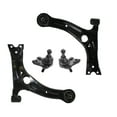 4 Pc Front Suspension Lower Control Arm + Ball Joints Set Passenger ...