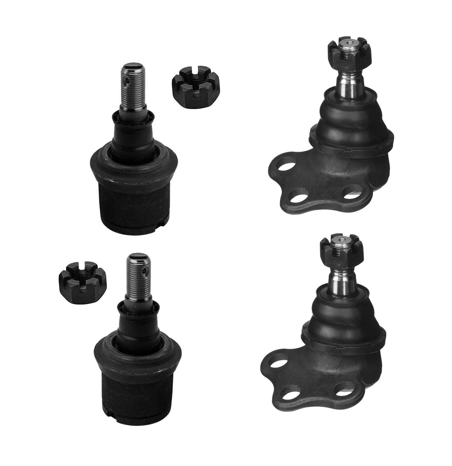 PartsW 4 Pc Front Upper & Lower Ball Joints Kit for 4WD: 2000-04 DODGE DAKOTA, 2000-03 DURANGO ...