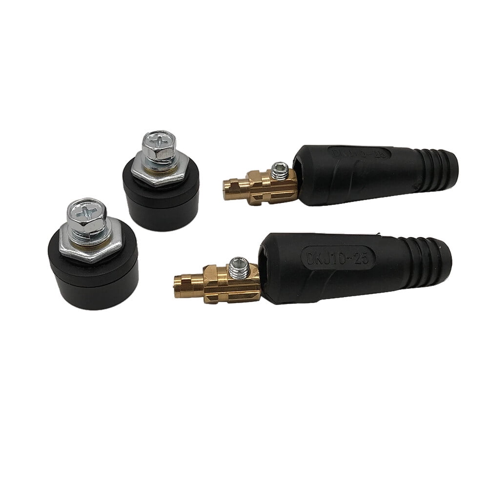 4 Pc Male Plug Connector Welding Soldering Fitting - Walmart.com