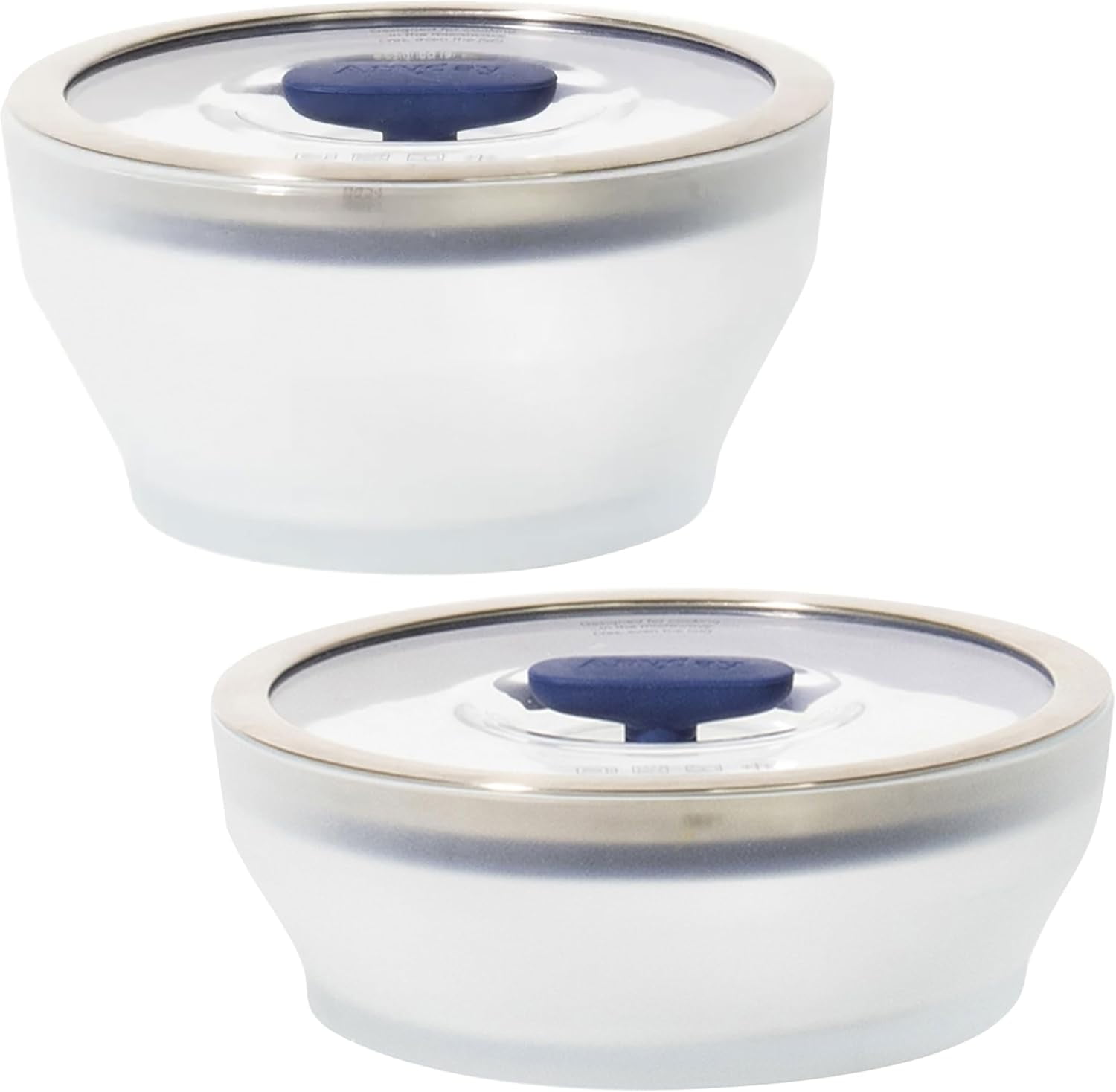 4-Pc Microwave Cookware & Glass Food Storage Set with Glass Lids ...