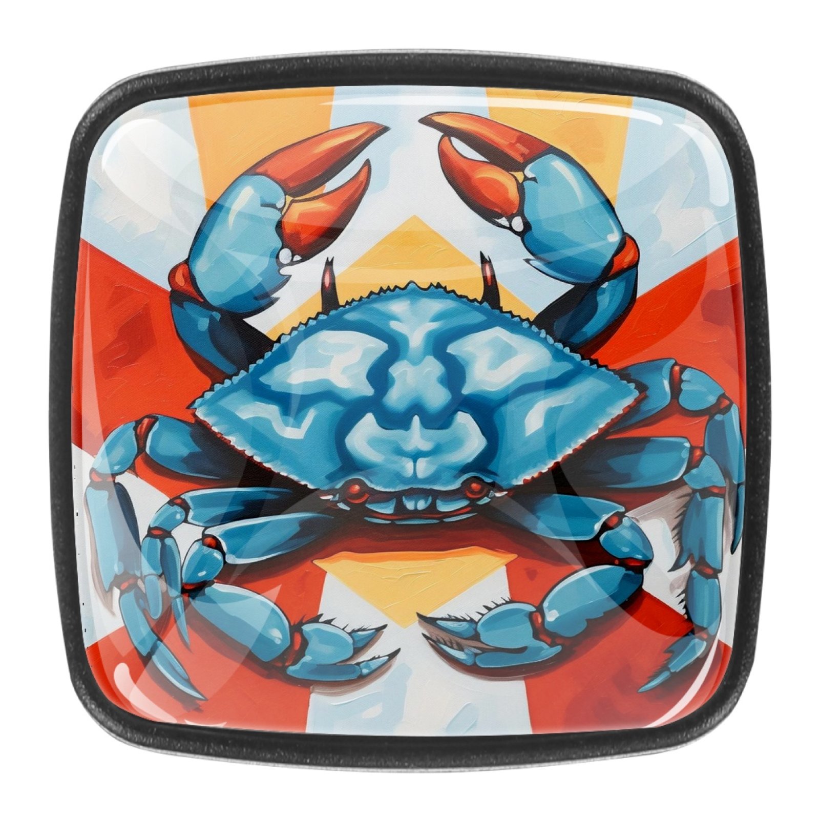 4-Pc,Square Kitchen Cabinet Handles,Knobs for Cabinets and Drawers,Bathroom Cabinet Knobs ...