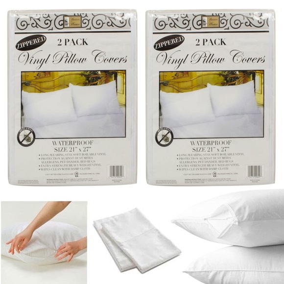 Plastic Pillow Covers Zipper