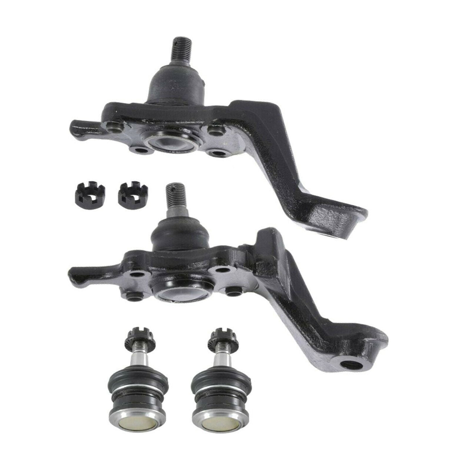 4 Pc Suspension Front Left Right Upper Lower Ball Joints Kit for 4WD ...