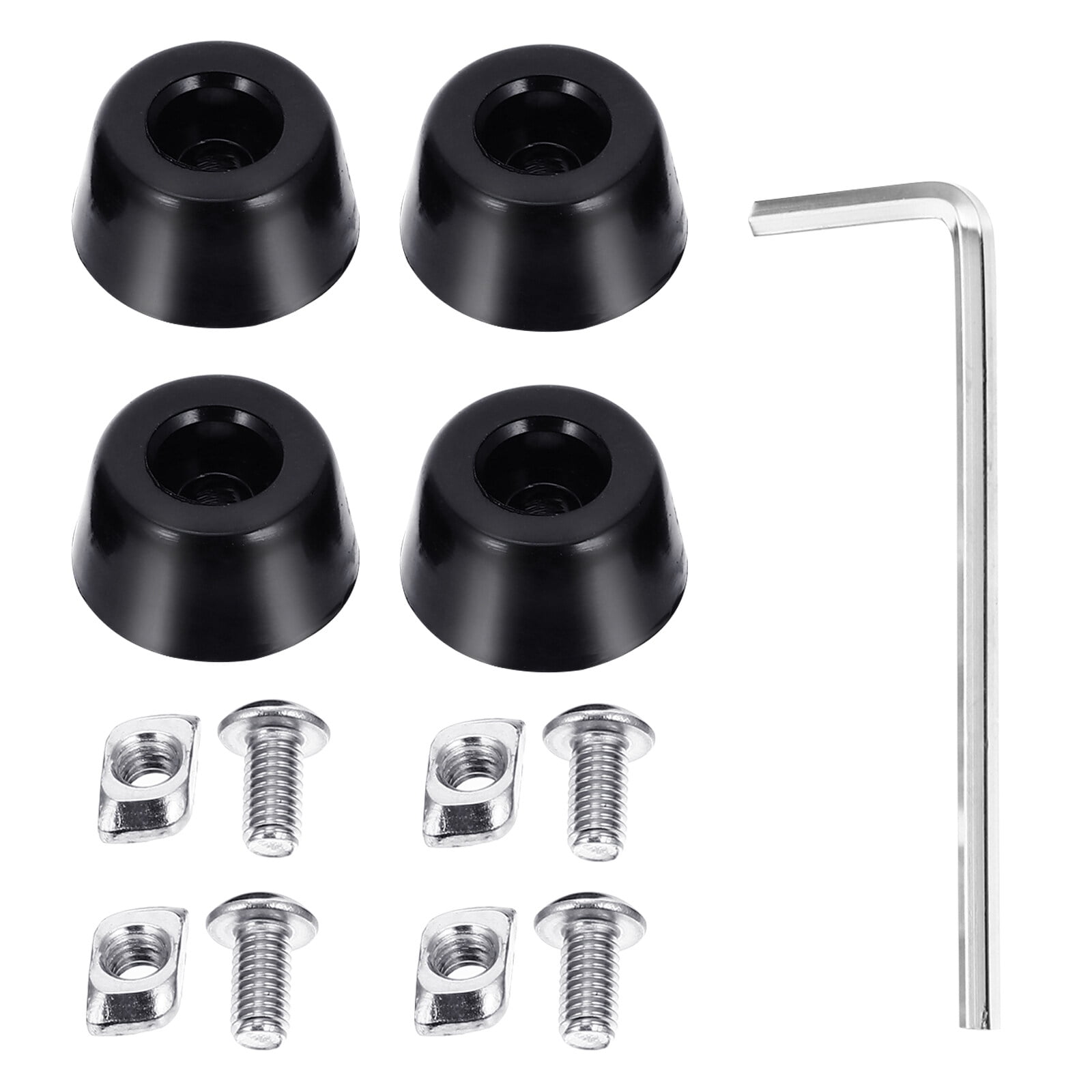 4 Pcs 040 Shock Absorbing Feet Printer Foot Pads Anti-vibration Mat 3d ...