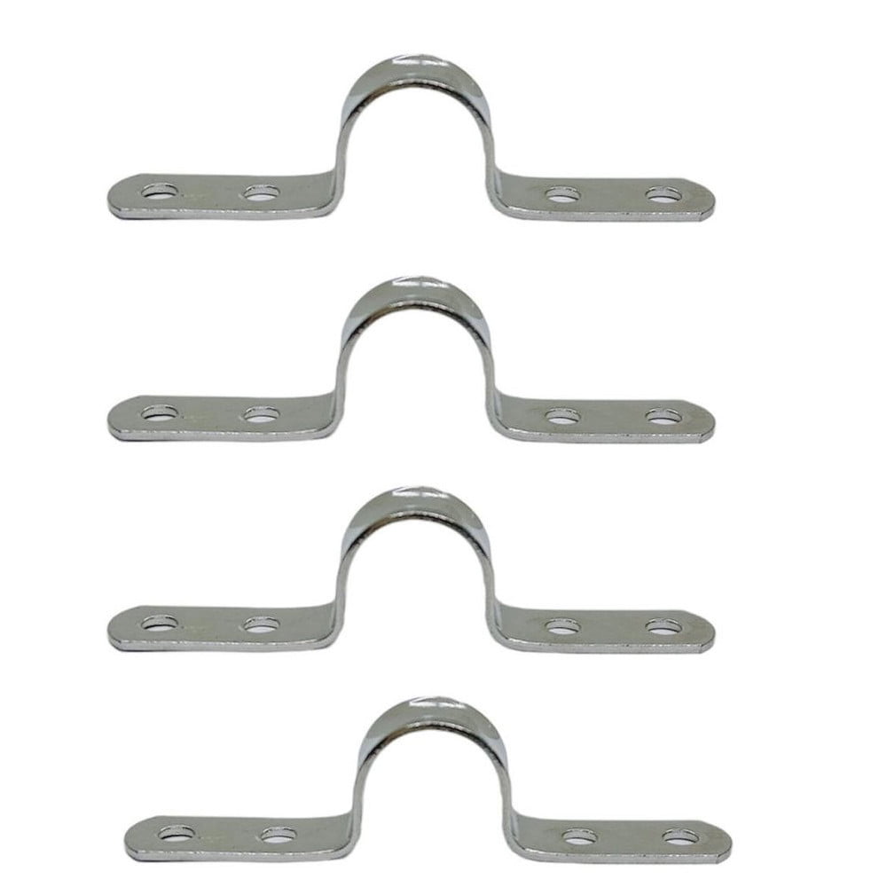 4 Pcs 11/16" Deck Loop Pad Eye 316 Stainless Steel Top Eye Straps,Tie ...