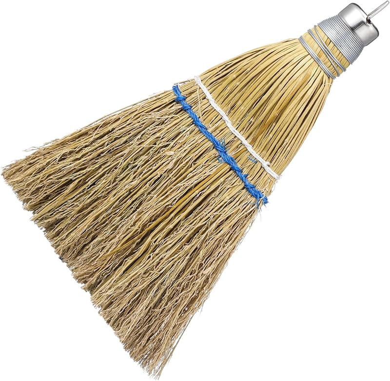 4 Pcs 12 Inch Corn Whisk Broom Mini Corn Halloween Short Handle Hand ...