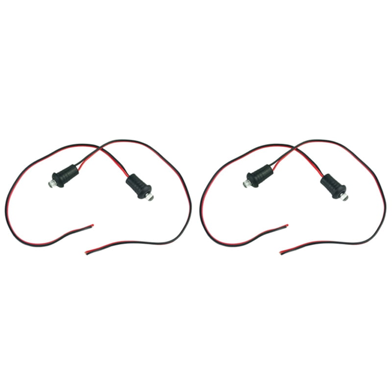 4 Pcs 12V Blue Flashing Dummy Fake Car Alarm Dash Mount LED Light ...