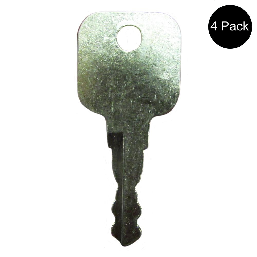 RAParts 4 Pcs 14603 Stamped Key Fits Ford/New Holland Backhoe Models ...