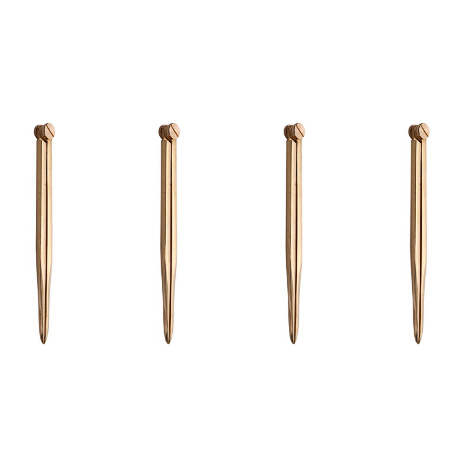 4 Pcs 168mm Nautical Chart Straight Divider Solid Brass Marine Dividing ...