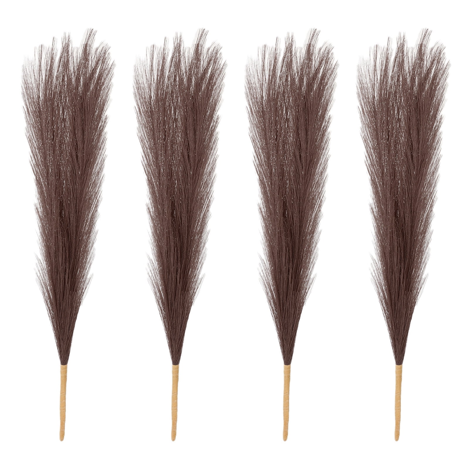 4 Pcs 17 Inch Faux Pampas Grass, Artificial Boho Pampas Grass for Home ...