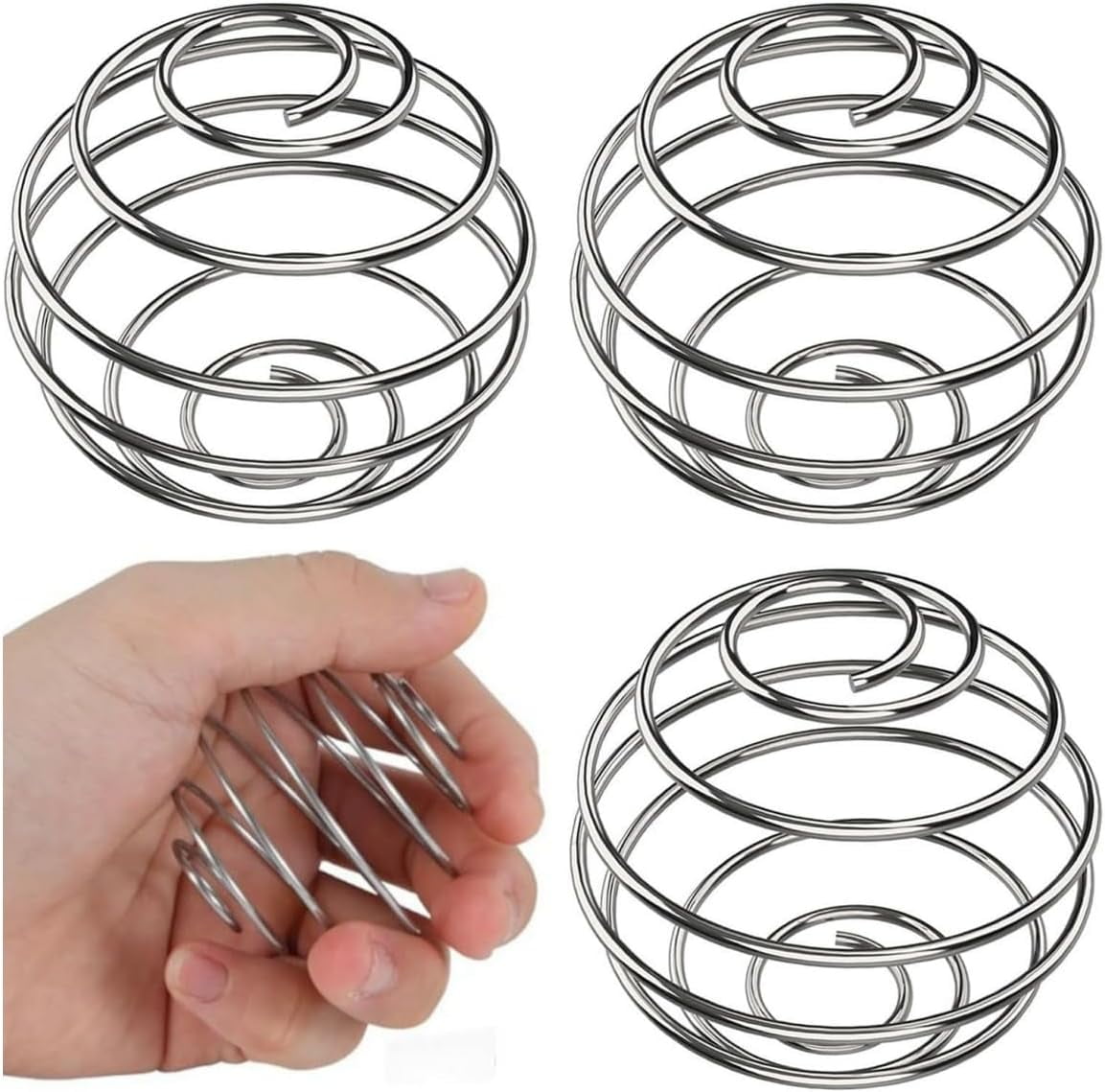 4 Pcs 2.1-Inch Large Size Shaker Balls for Protein Shakes,Milkshake and ...