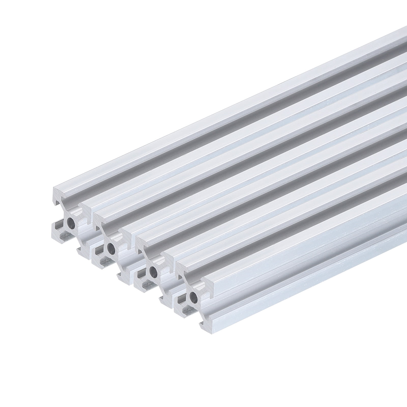 4 Pcs 2020 V Slot Aluminum Extrusion 400mm(15.75 Inch) Silver European ...