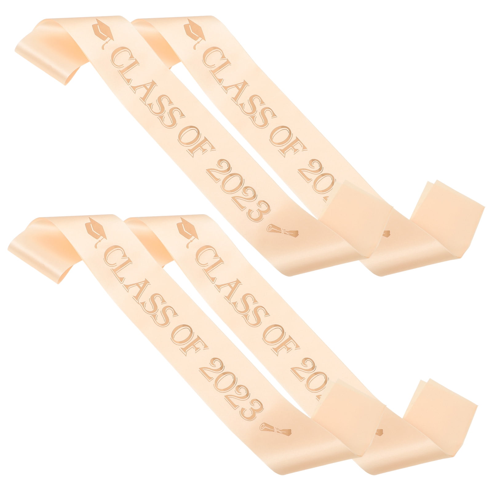 4 Pcs 2023 Graduation Straps Princess Party Supplies Decor Shawl ...