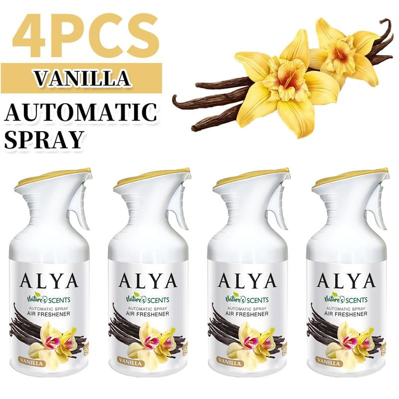 4 Pcs (250ML Each) Aromatherapy Air Freshener Spray - 6 Scents ...