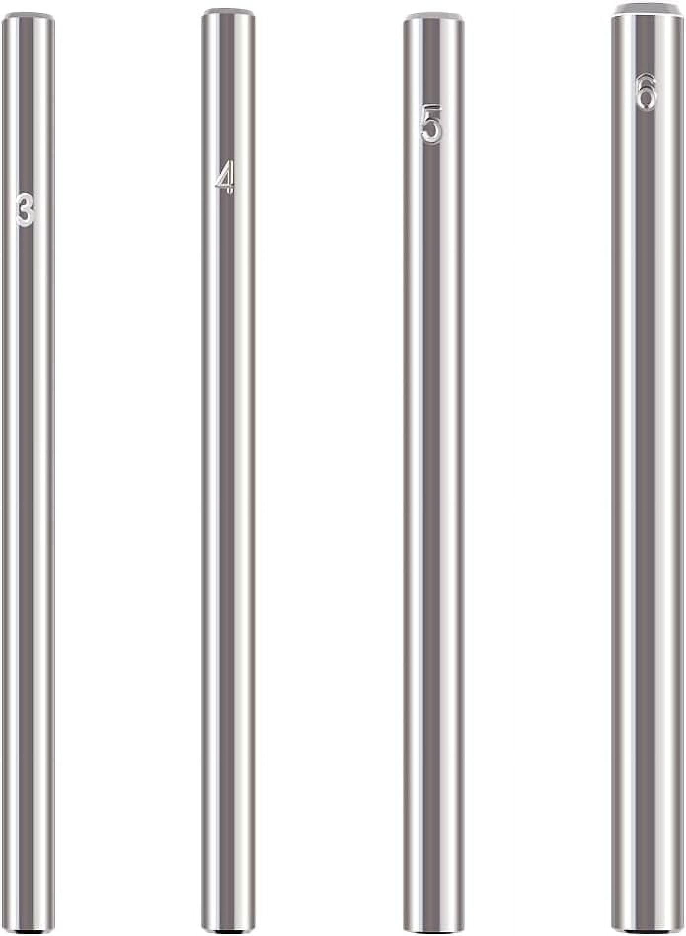 4 Pcs 3/4/5/6mm in Inner Diameter Mini Steel Leather Rivet Setter Die ...