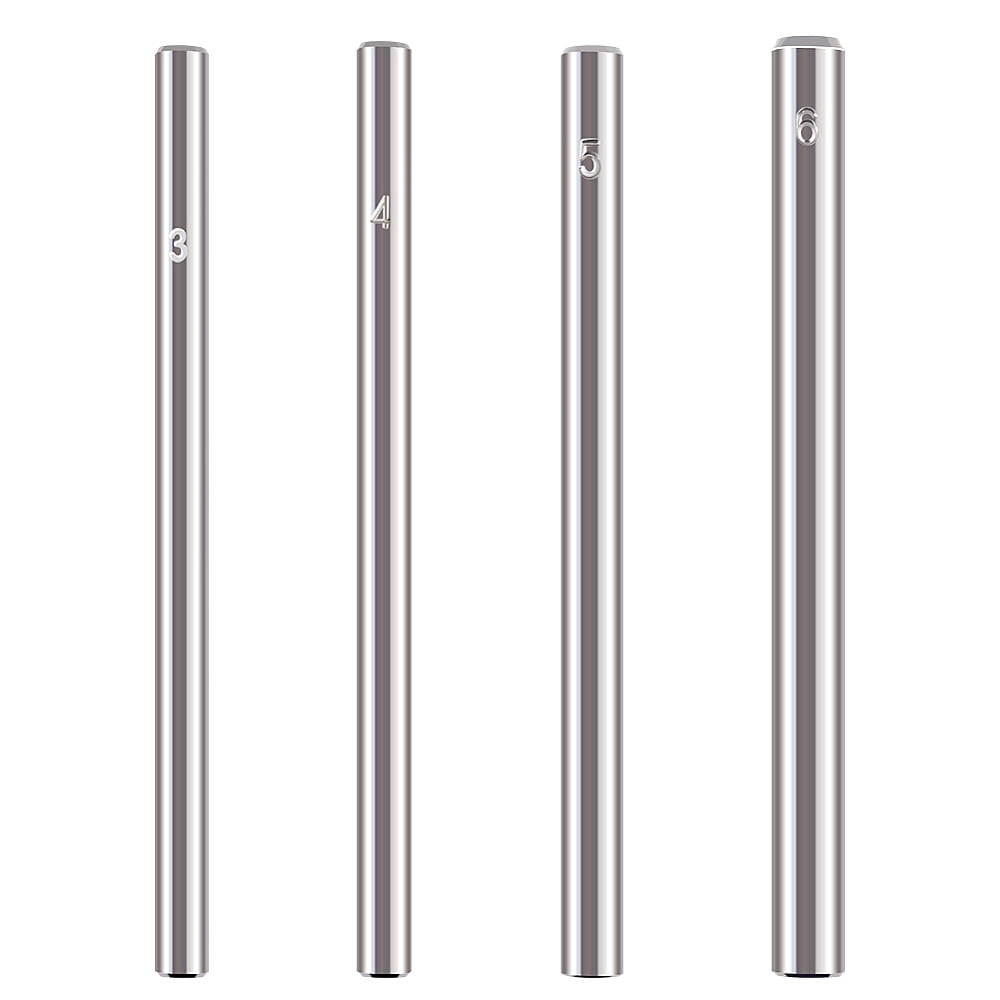4 Pcs 3/4/5/6mm in Inner Diameter Mini Steel Leather Rivet Setter Die ...