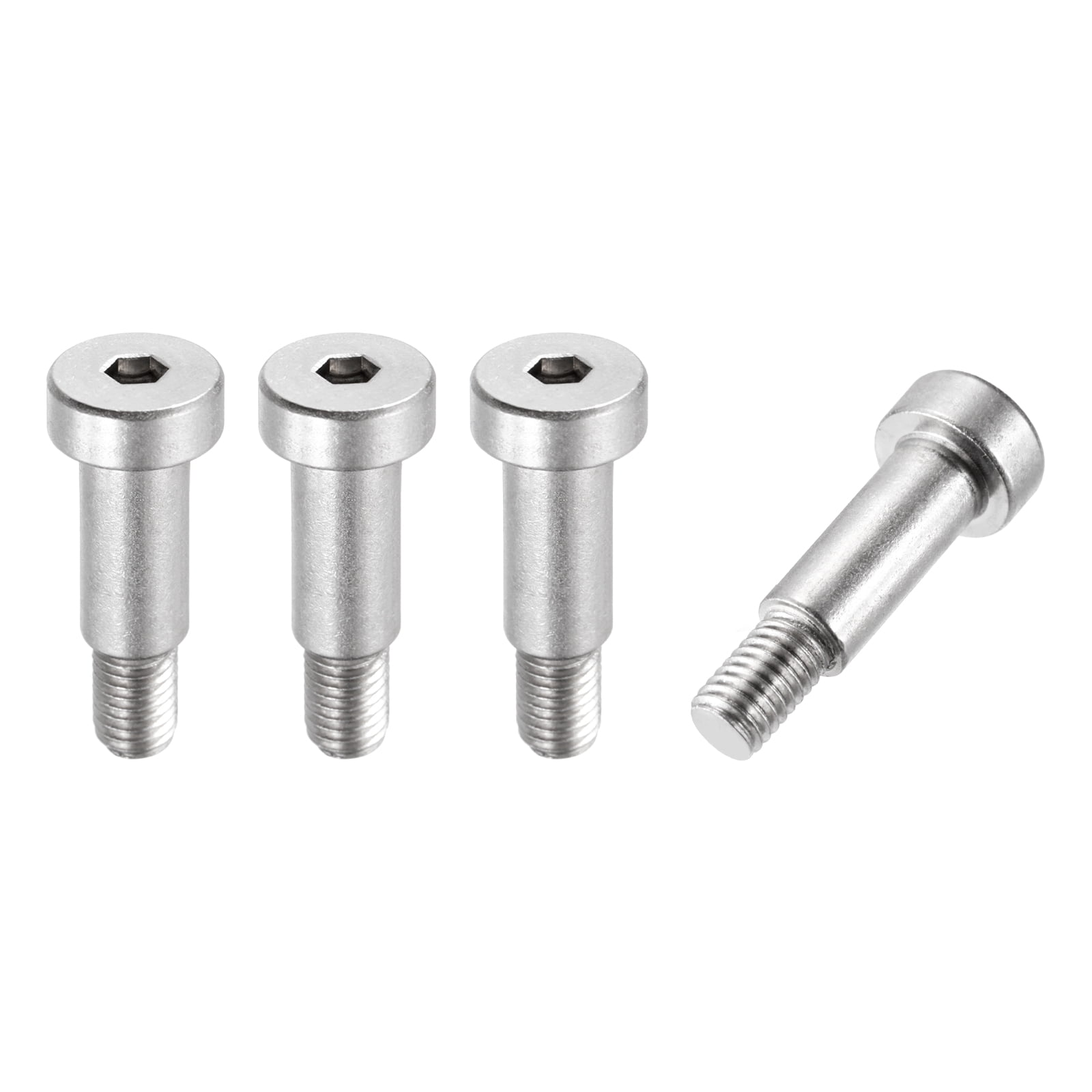 4 Pcs 304 Stainless Steel Shoulder Bolt 10mm Shoulder Dia 18mm Shoulder ...