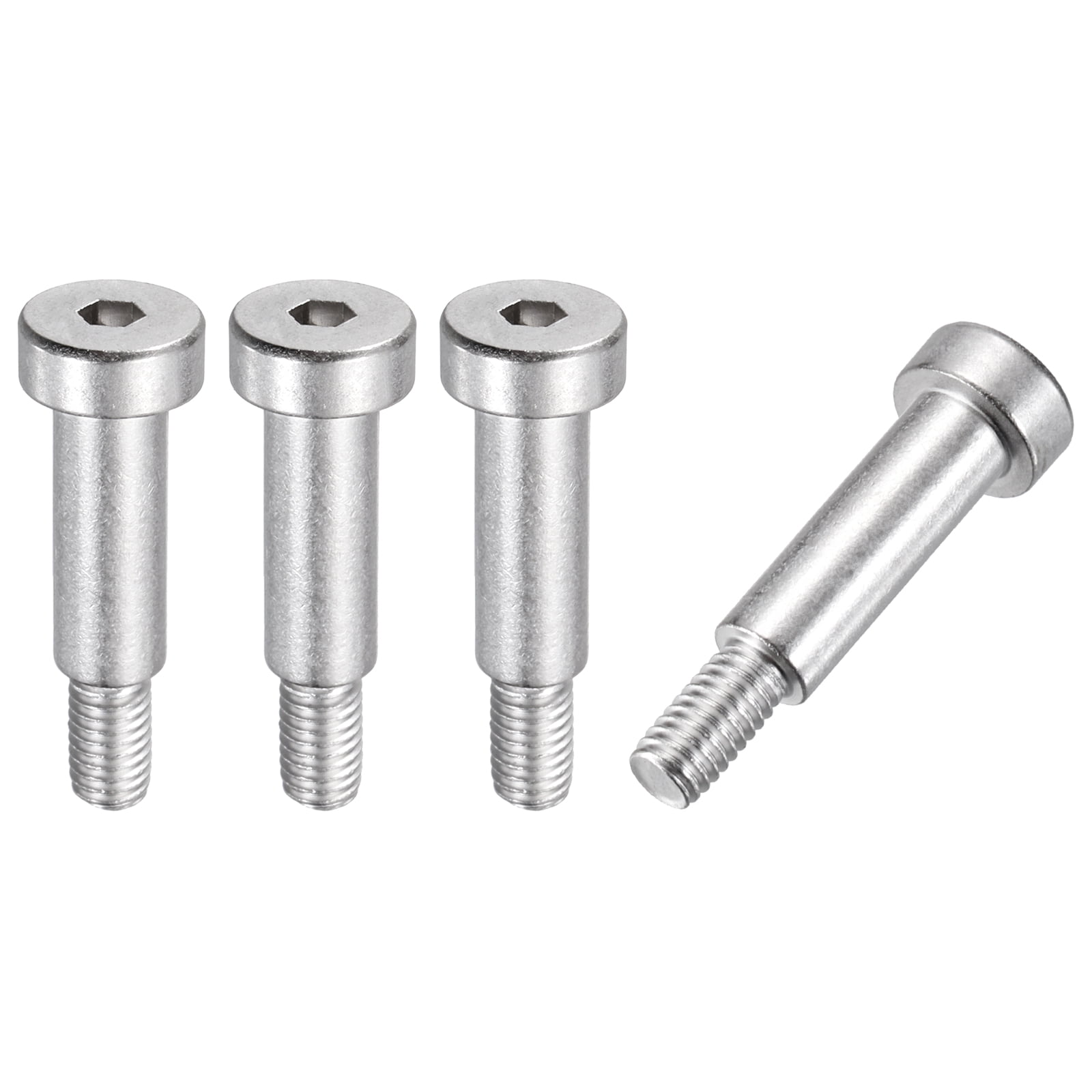 4 Pcs 304 Stainless Steel Shoulder Bolt 8mm Shoulder Dia 20mm Shoulder ...