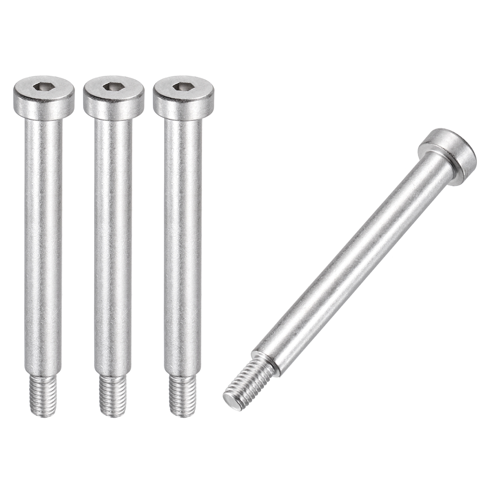 4 Pcs 304 Stainless Steel Shoulder Bolt 8mm Shoulder Dia 65mm Shoulder ...