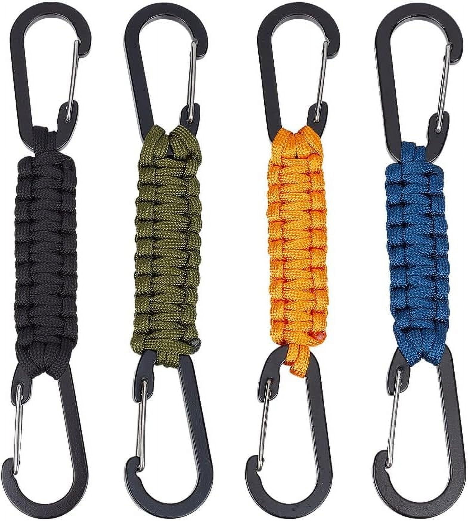 4 Pcs 4 Colors Dog Collar Safety Clips Polyester Dog Harness Collar ...