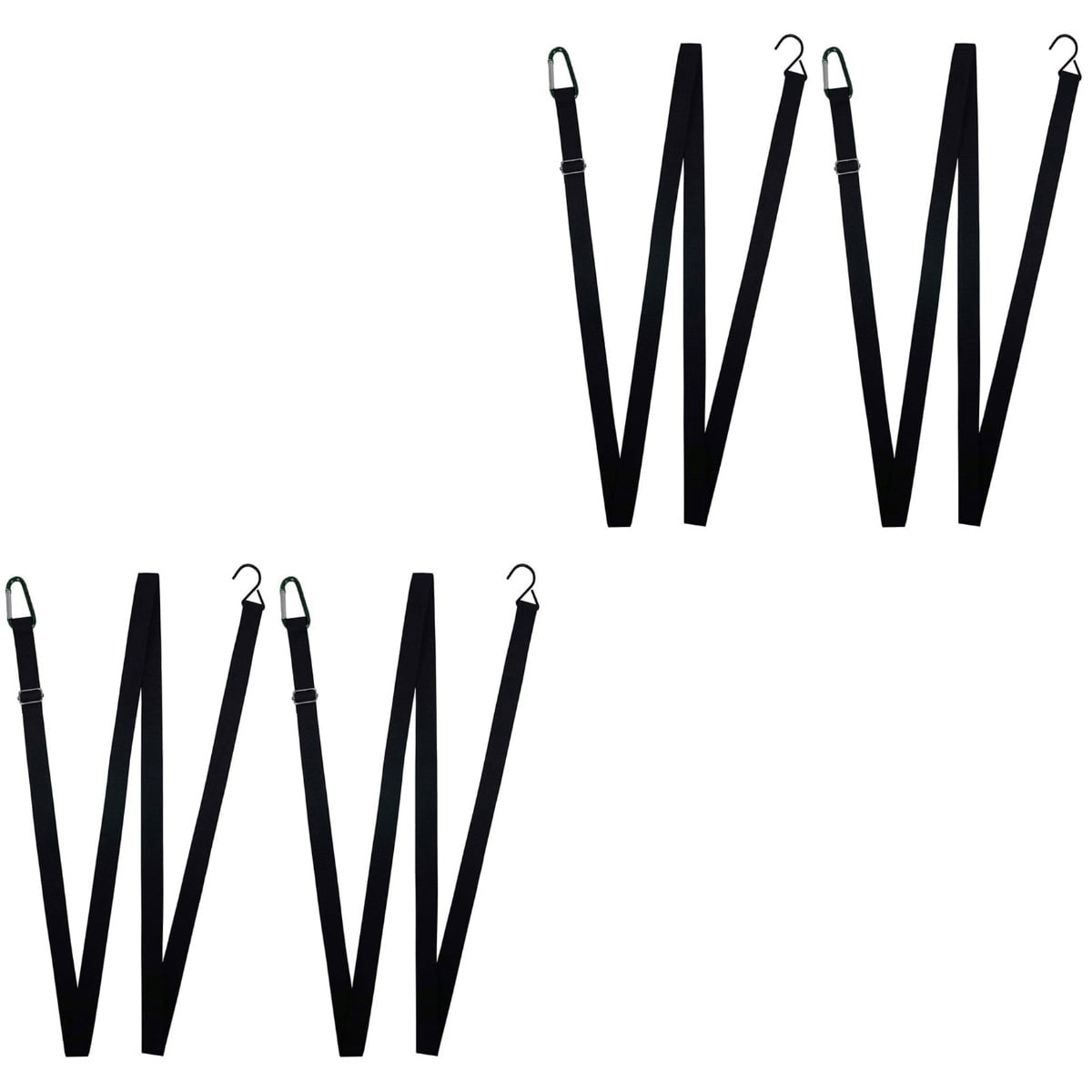 4 Pcs 4. Elastic Adjustable Rope Protect Rope Car Cover Straps Wind ...