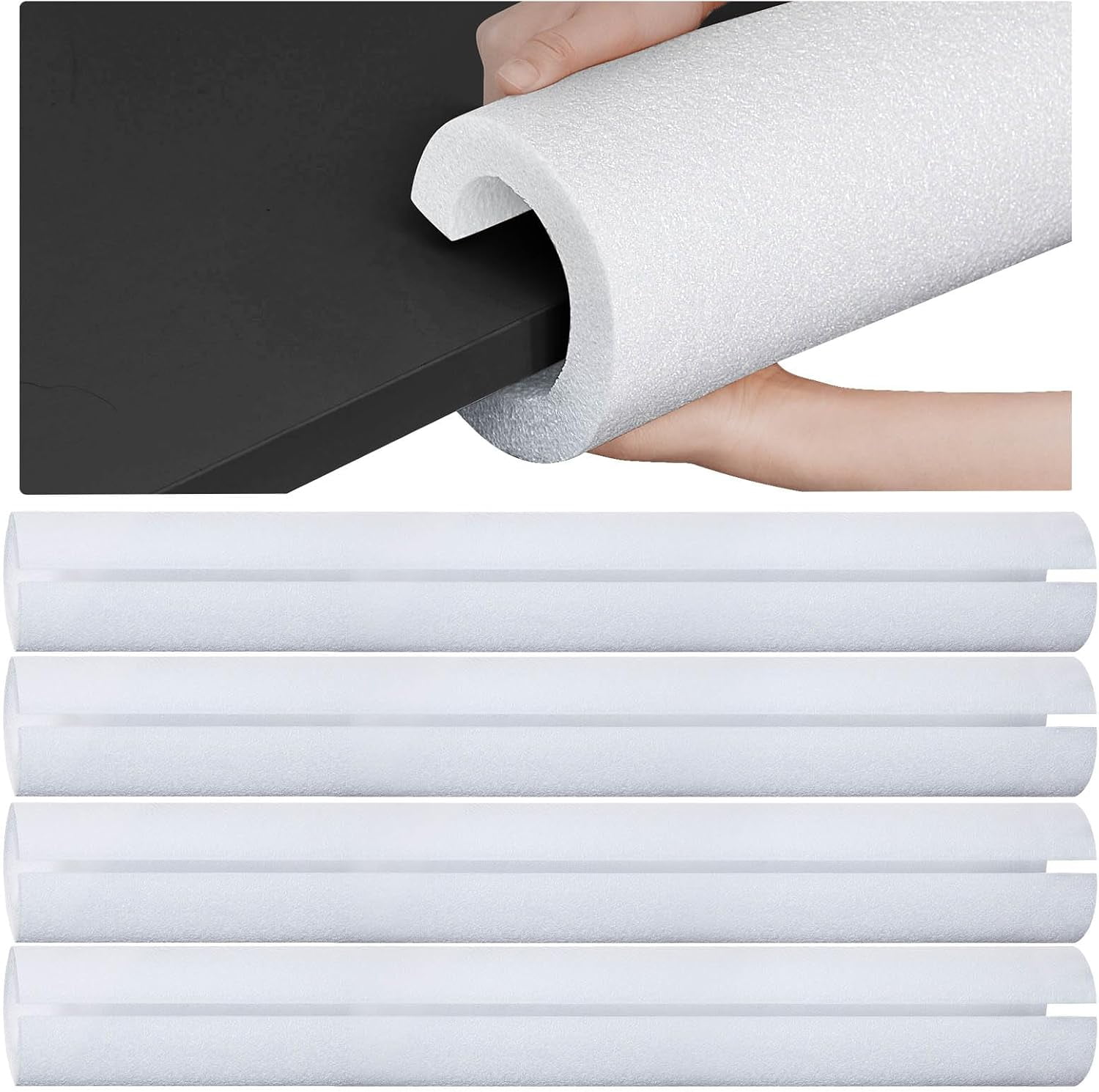 4 Pcs 40 Inch x 4.1 Inch Jumbo Pool Noodles Bulk Pool Noodles Foam ...