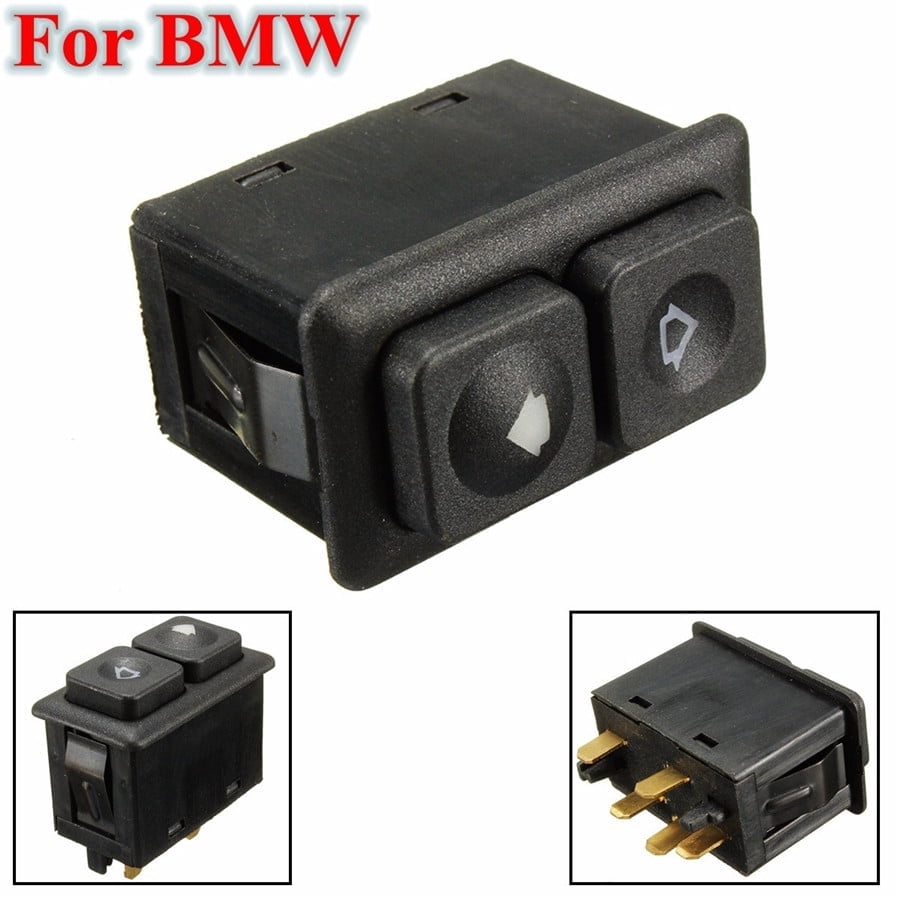 4 Pcs 5 Pin Illuminated Power Window Switch OEM# 61311381205 For BMW ...