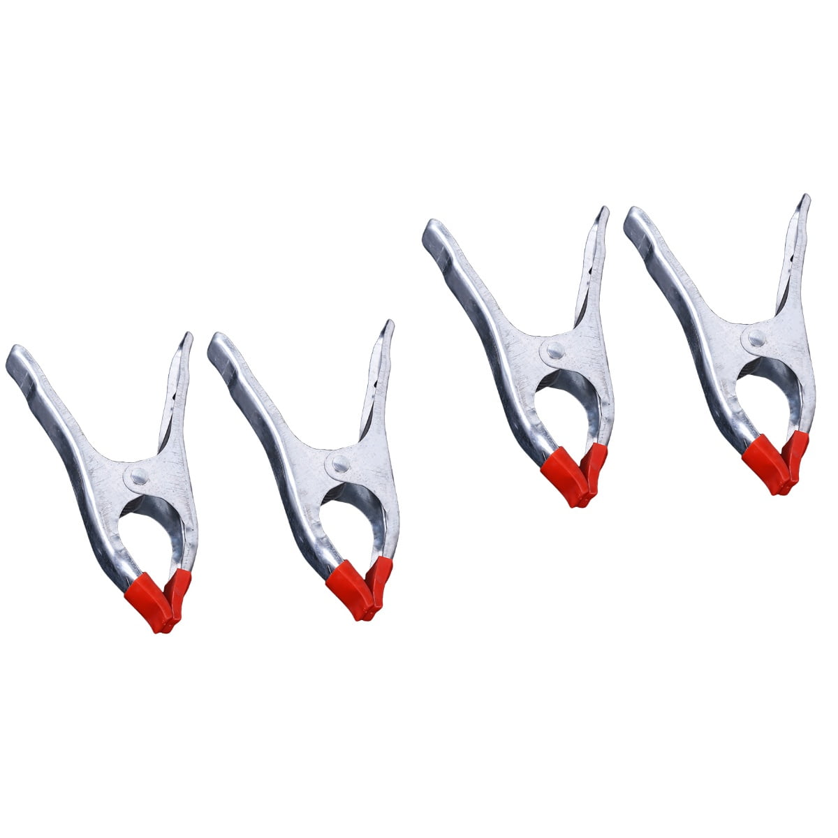 4 Pcs 6" Inch Spring Metal Clamps with Ergonomic Handle for Gripping ...