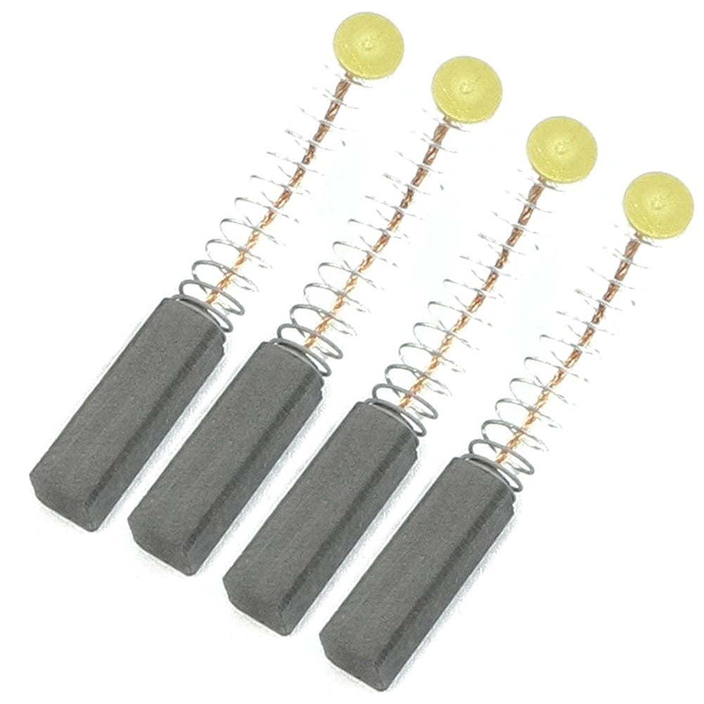 4 Pcs 6mm x 6mm x 20mm Power Tool Carbon Brushes for Generic Electric ...