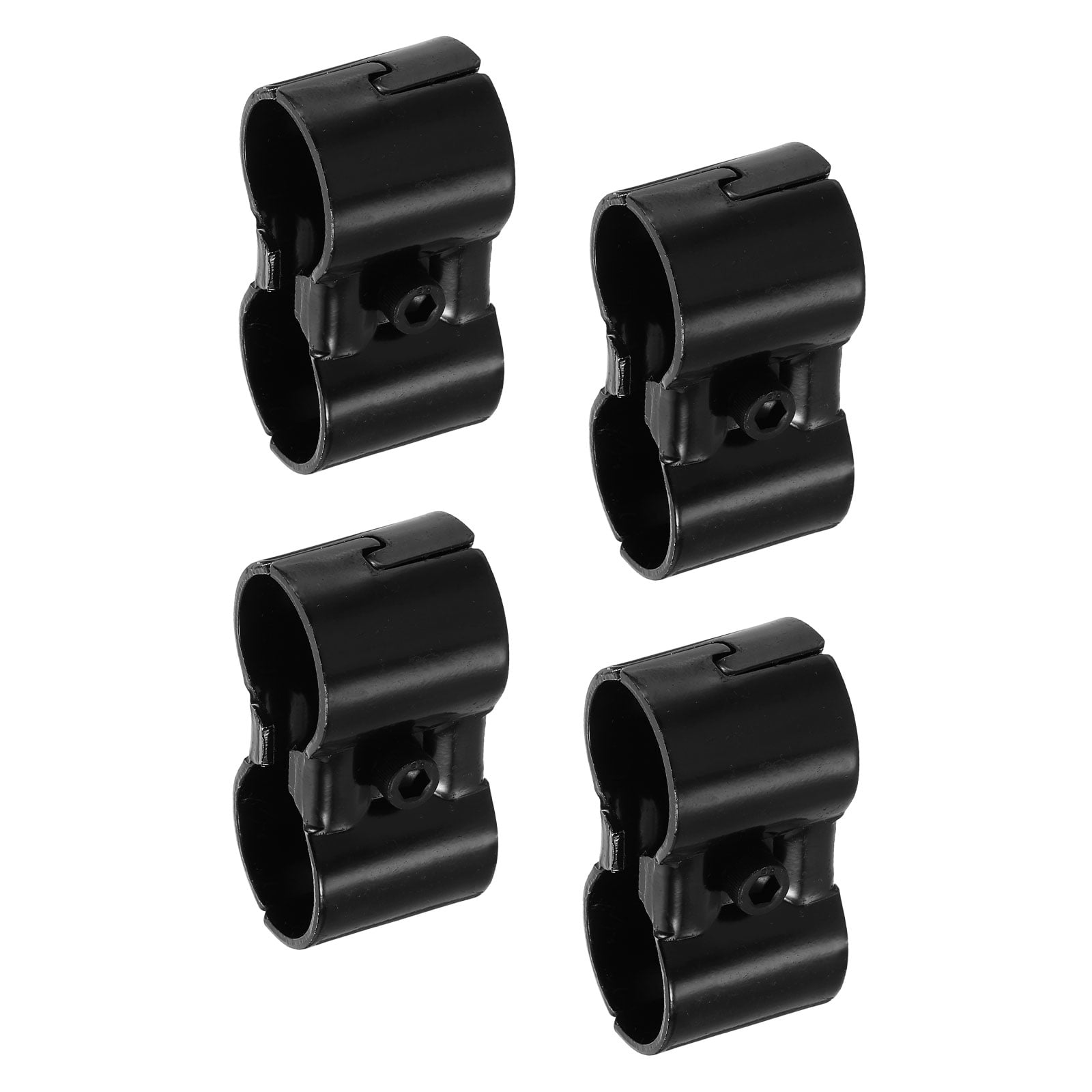 4 Pcs 90 Degree Structural Pipe Connector, 1-1/8" 3-way Metal ...