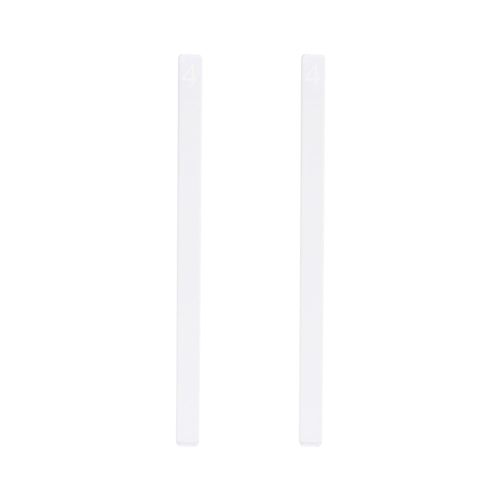 4 Pcs Acrylic Biscuit Rulers Baking Rulers Levelers Thickness ...