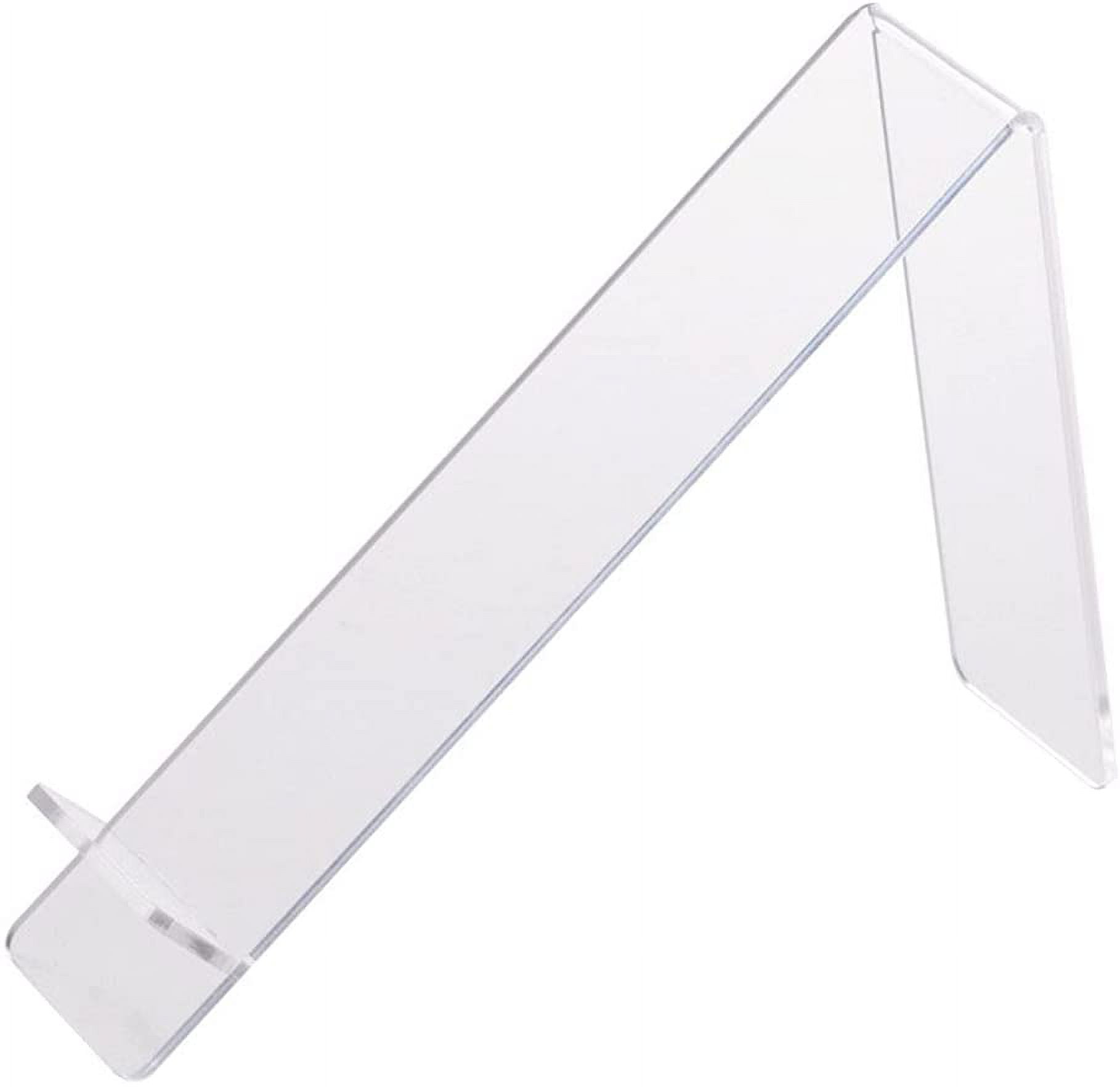 4 Pcs Acrylic Shoe Display Stands Detachable Shoe Rack Holder for Shop ...