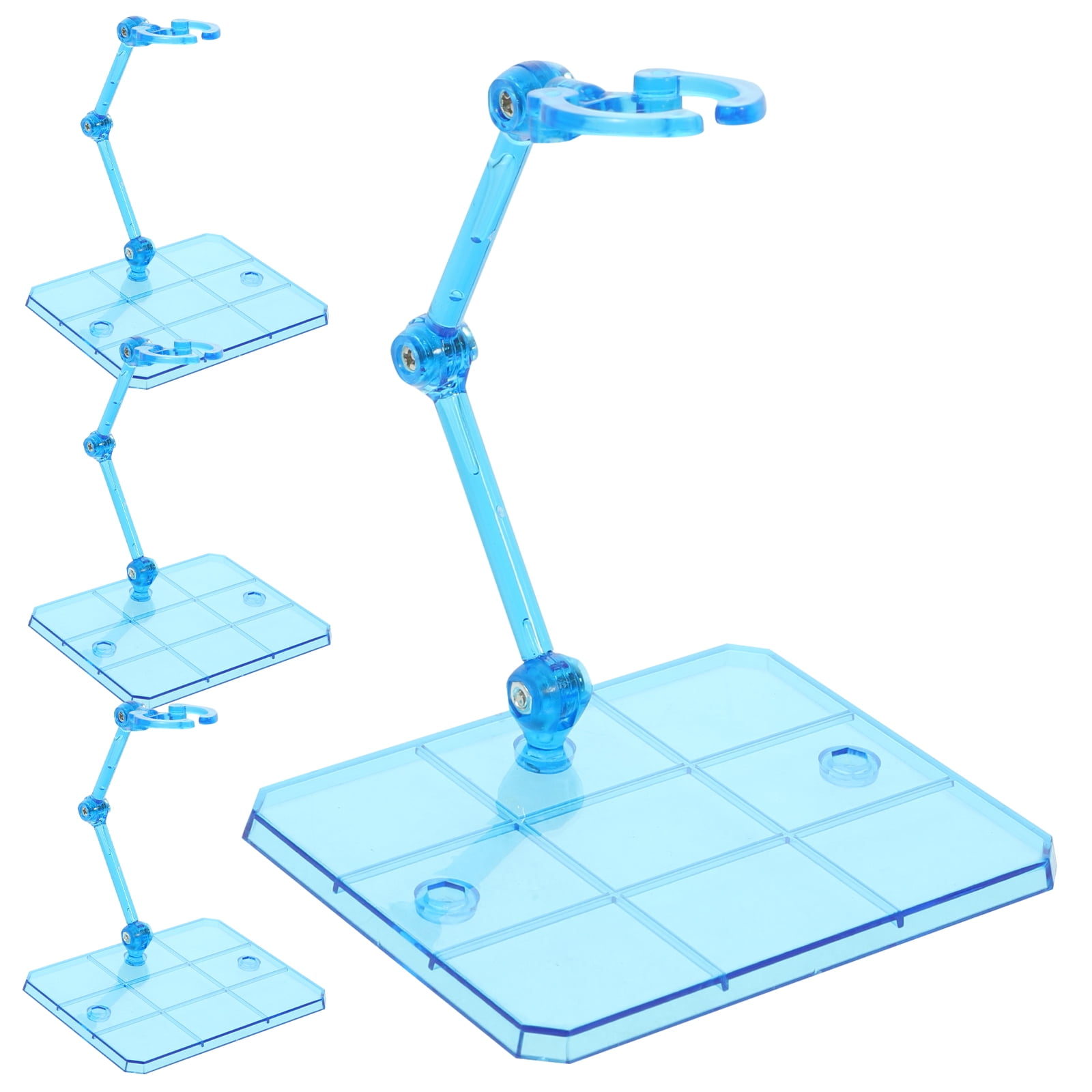 4 Pcs Action Figure Stand Models Adjustable Doll Support Doll Shelf ...