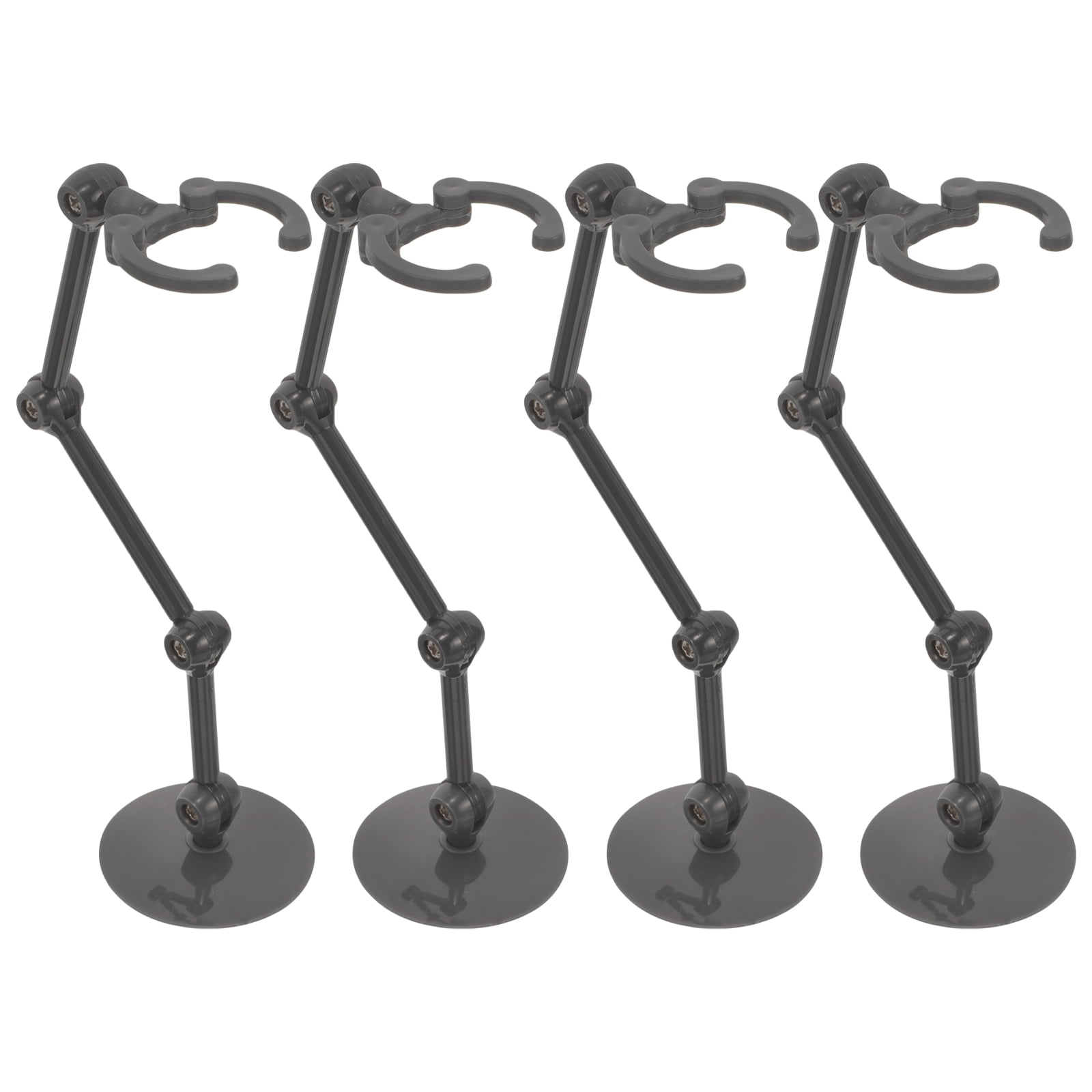 4 Pcs Action Figure Stand Monitor Stand Desktop Displaying Rack Doll ...