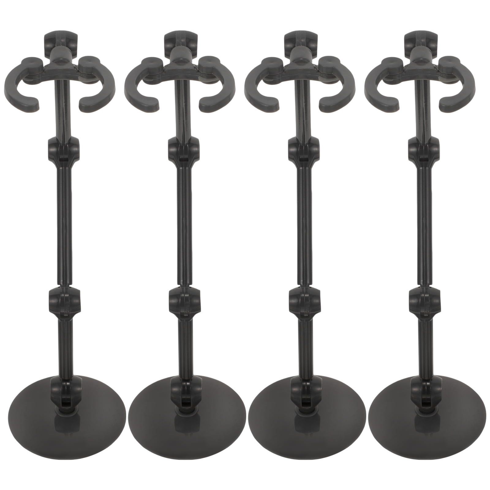 4 Pcs Action Figure Stand Monitor Stand Model Display Shelf Action ...