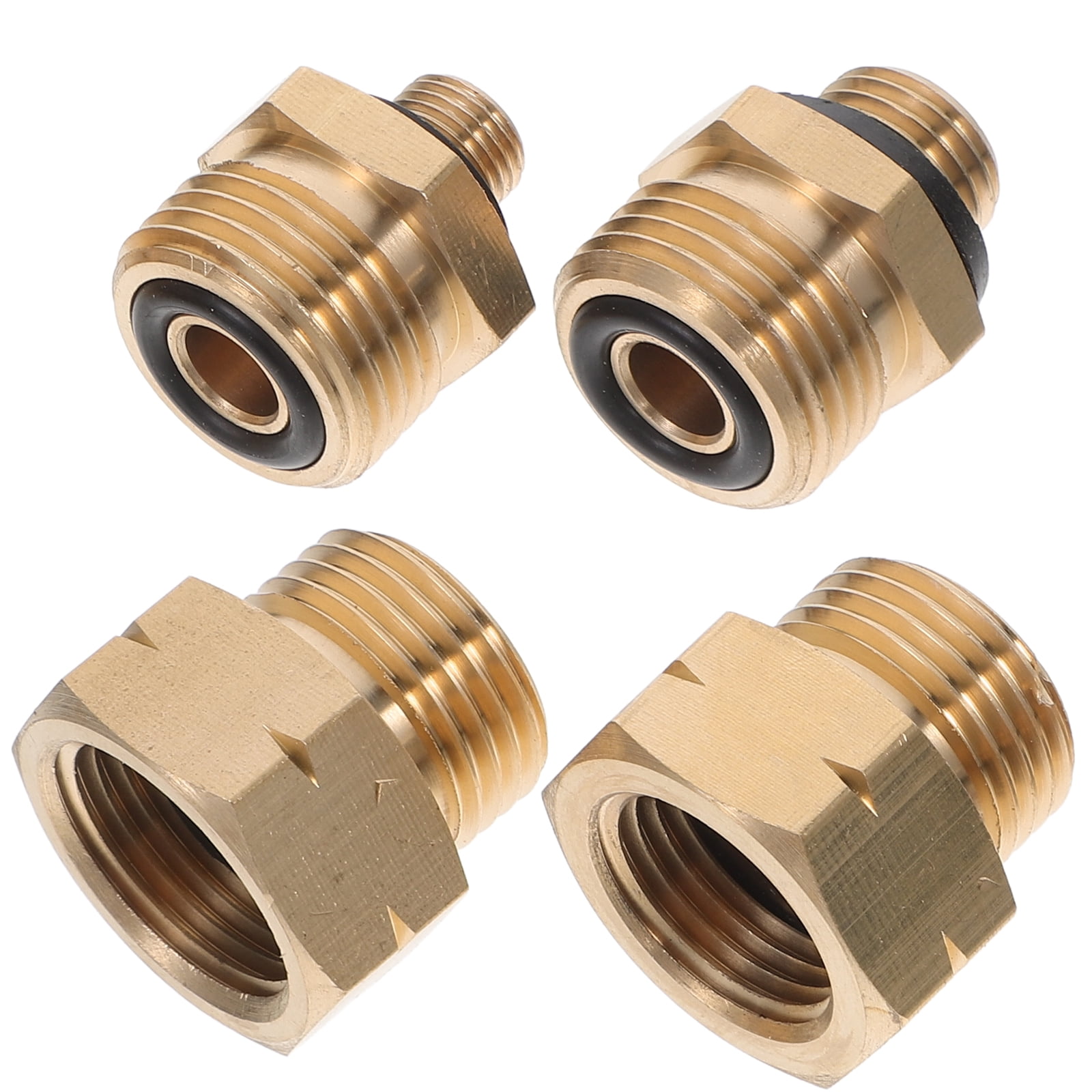 4 Pcs Adapters Connect Camping Gas Portable Cylinder Connector ...