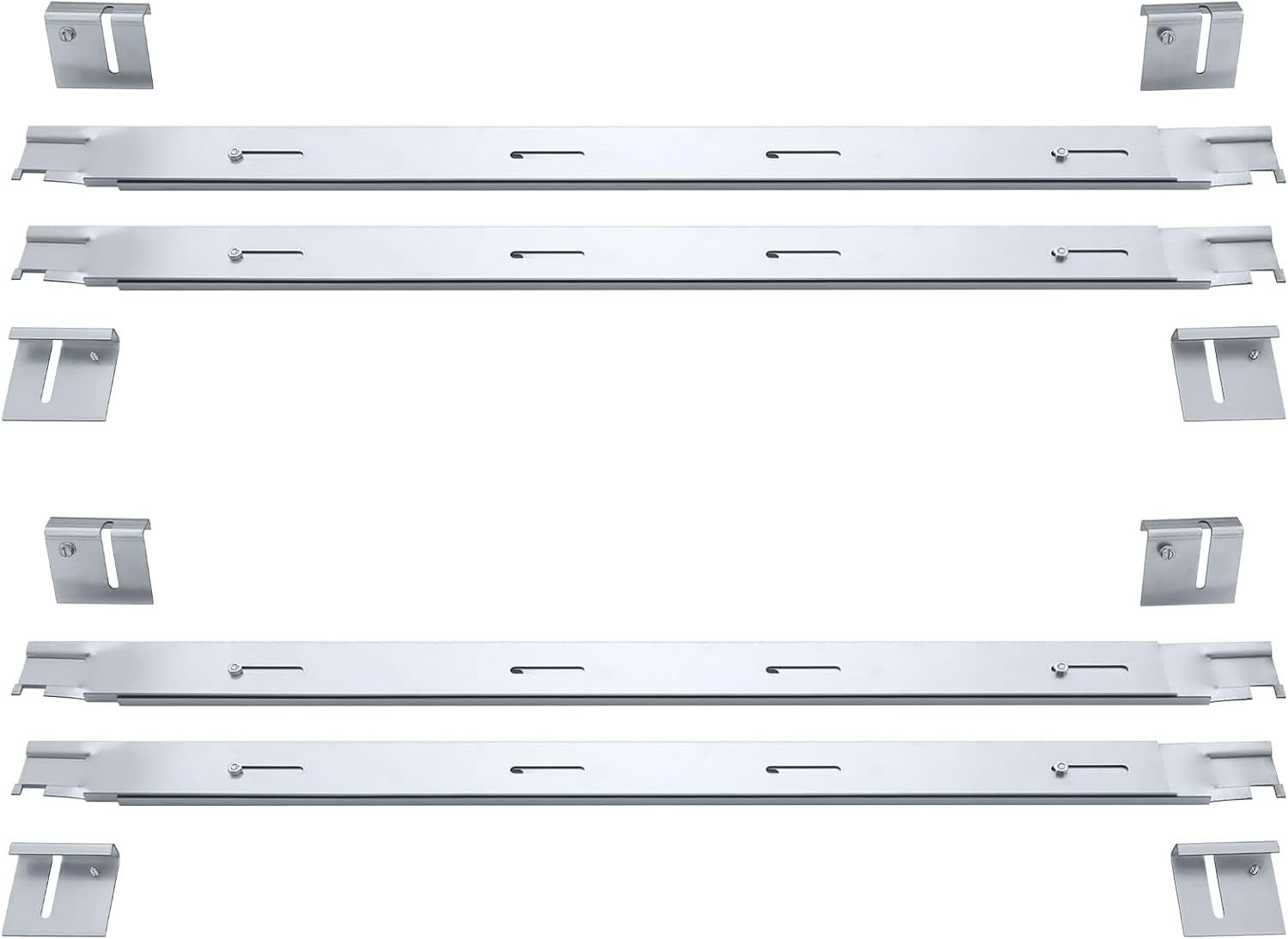 4 Pcs Adjustable File Bar for Inside a File Cabinet Drawer, Cabinet ...